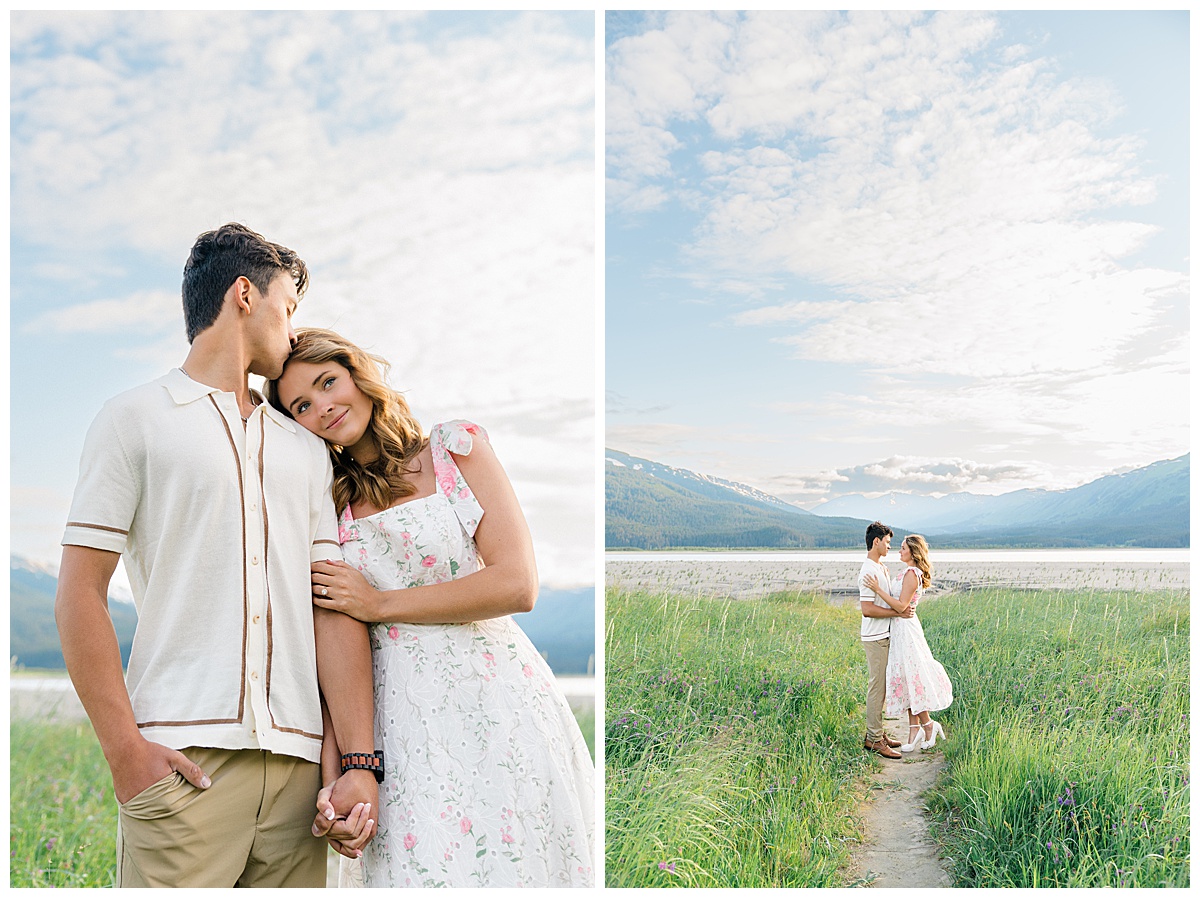 Outdoor Alaska Engagement Session | Luke + Grace - captured-blog.com