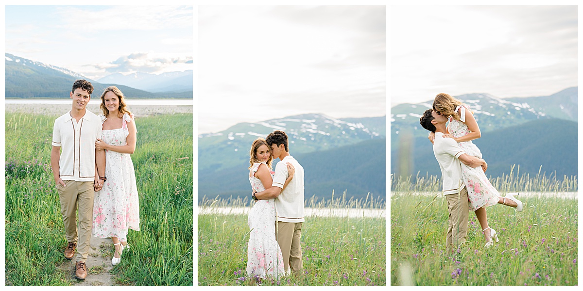 Outdoor Alaska Engagement Session | Luke + Grace - captured-blog.com